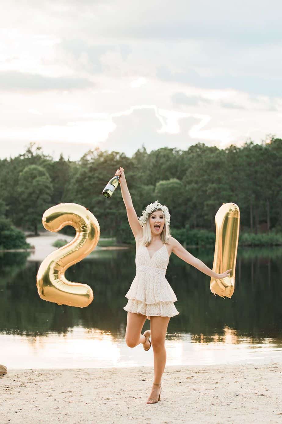11 Cutest Ideas For A 21st Birthday Photoshoot College Savvy