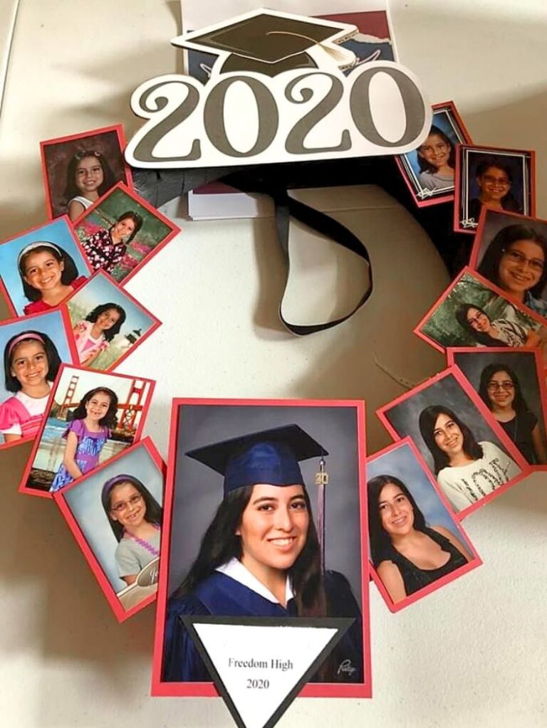 9 Cutest Graduation Party Photo Display Ideas