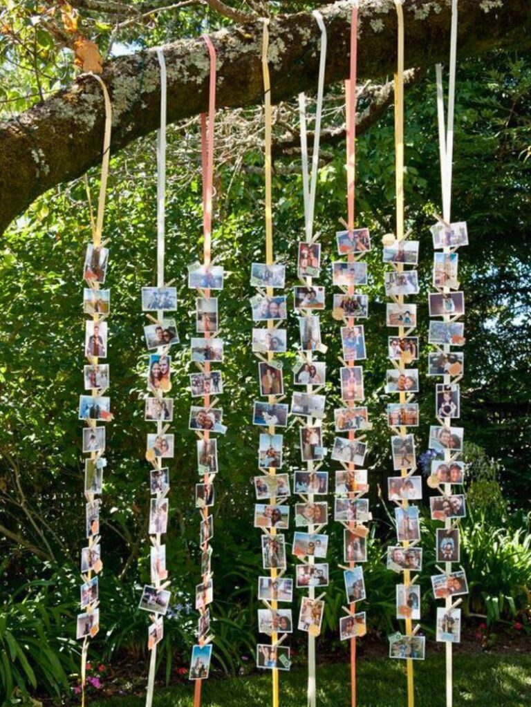9 Cutest Graduation Party Photo Display Ideas