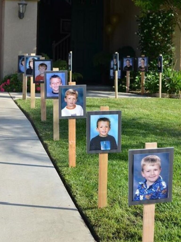 9 Cutest Graduation Party Photo Display Ideas