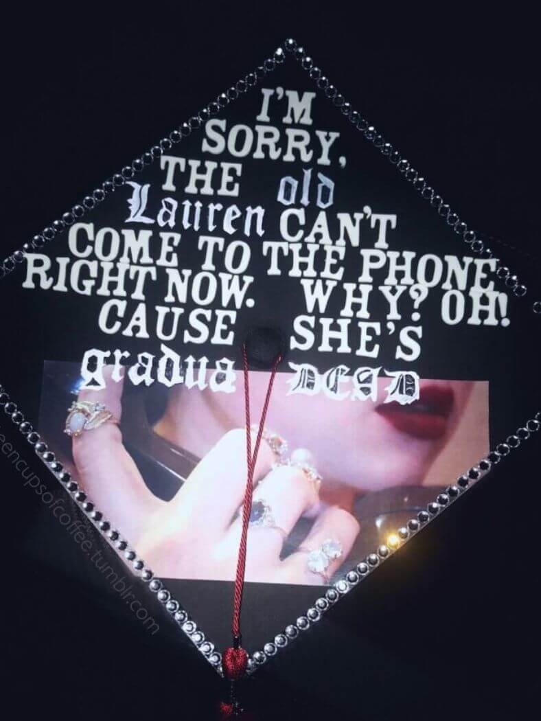 26 Taylor Swift Grad Cap Ideas For Your Graduation Era