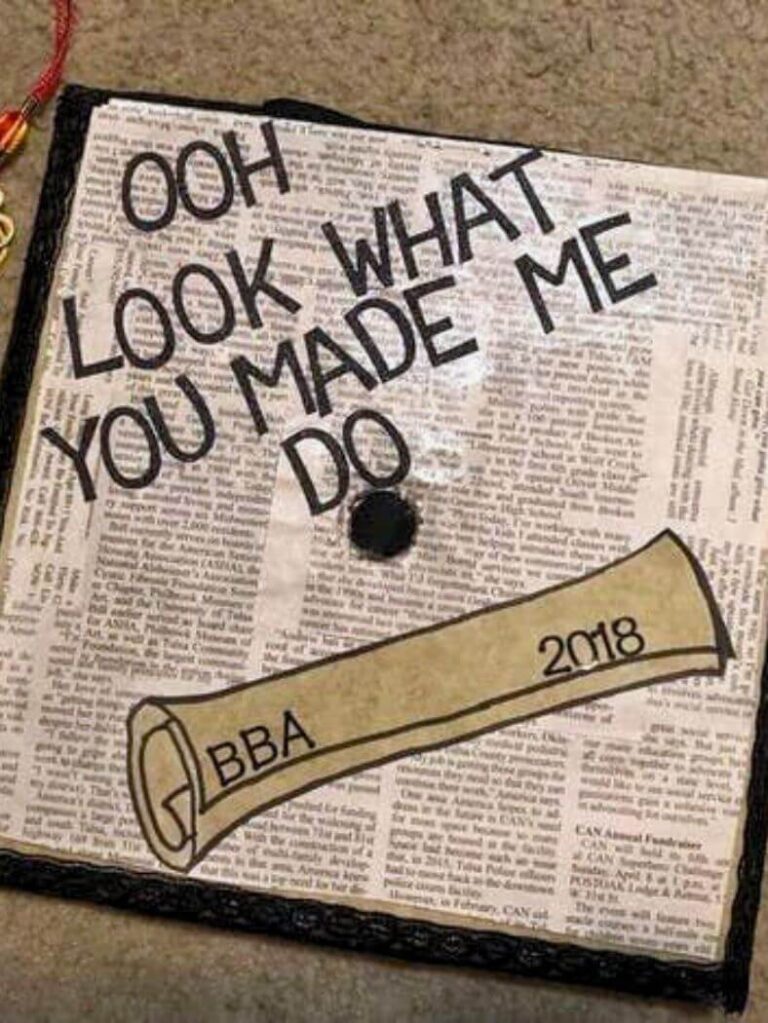 26 Taylor Swift Grad Cap Ideas For Your Graduation Era